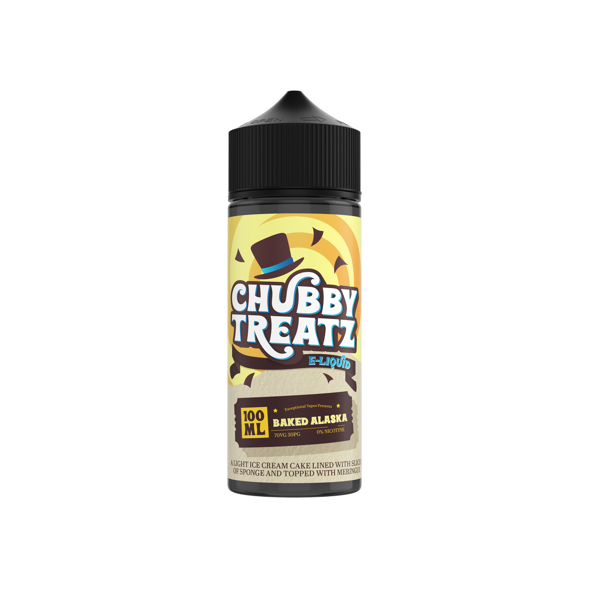 Chubby Treatz - Baked Alaska - 100ml – Exceptional Vapes Ltd